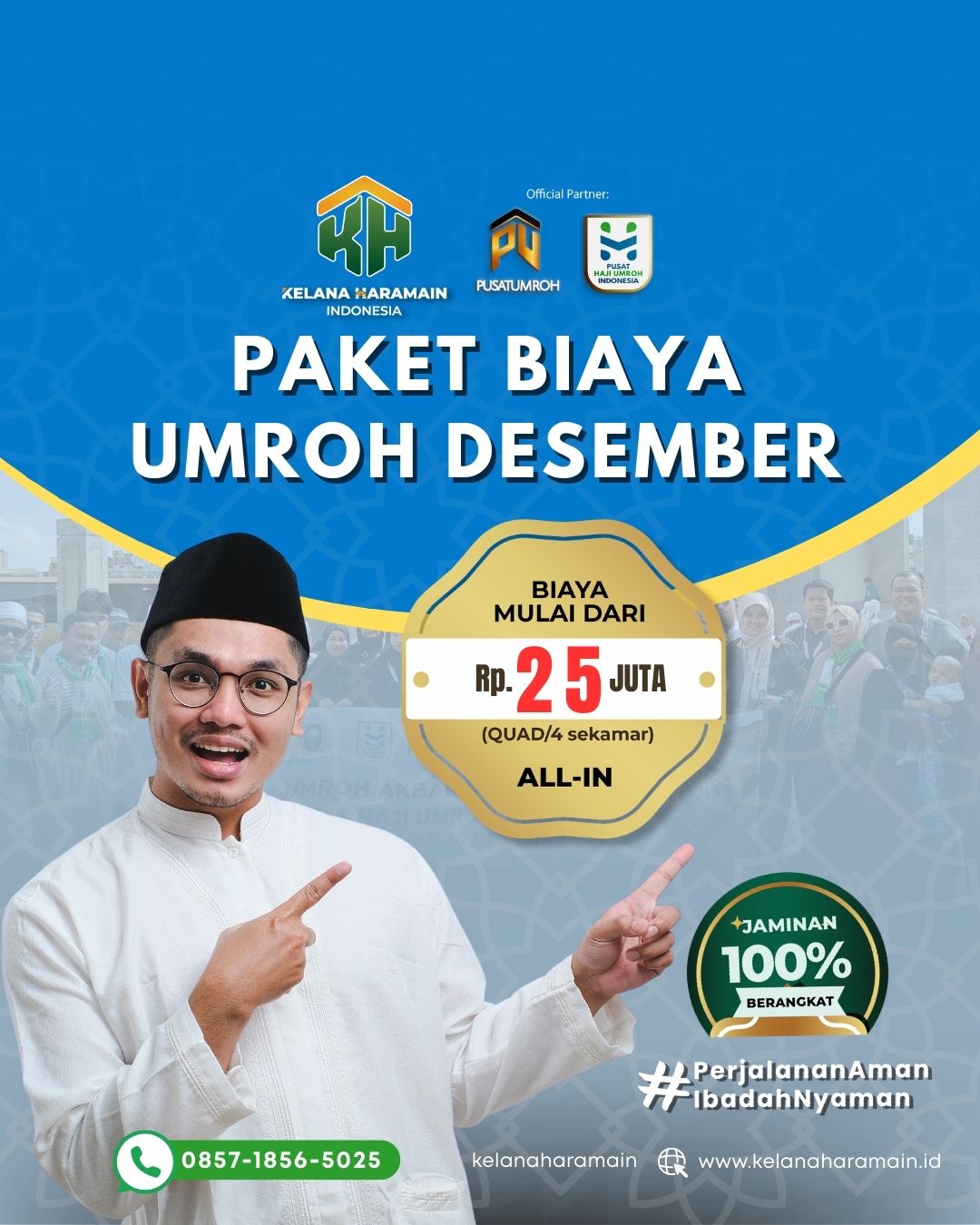 Paket Biaya Umroh Desember 2025: Ibadah Nyaman Udara Sejuk